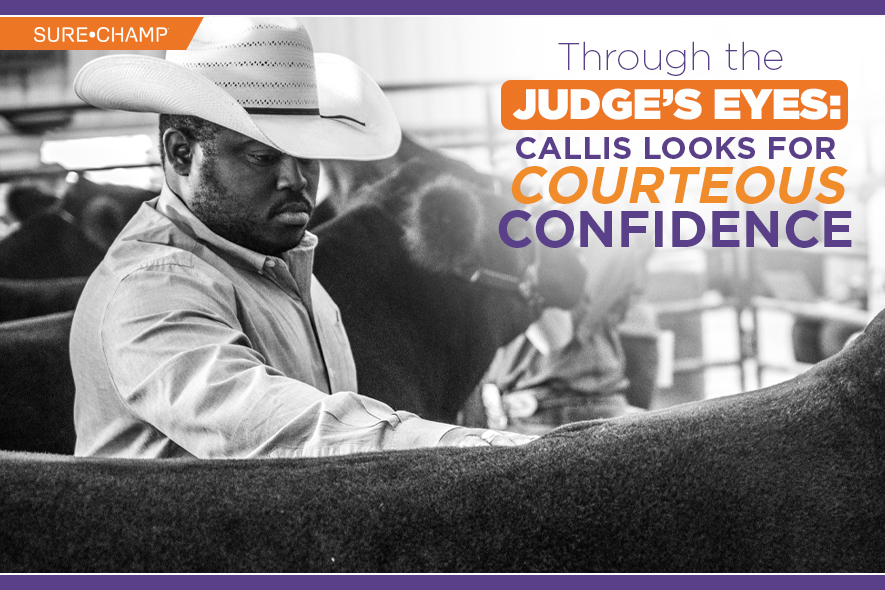 Through the Judge’s Eyes: Callis Looks for Courteous Confidence - Sure ...